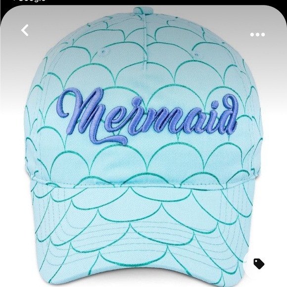 Disney | Accessories | Disney Parks Mermaid Hat For Little Mermaid Fans ...